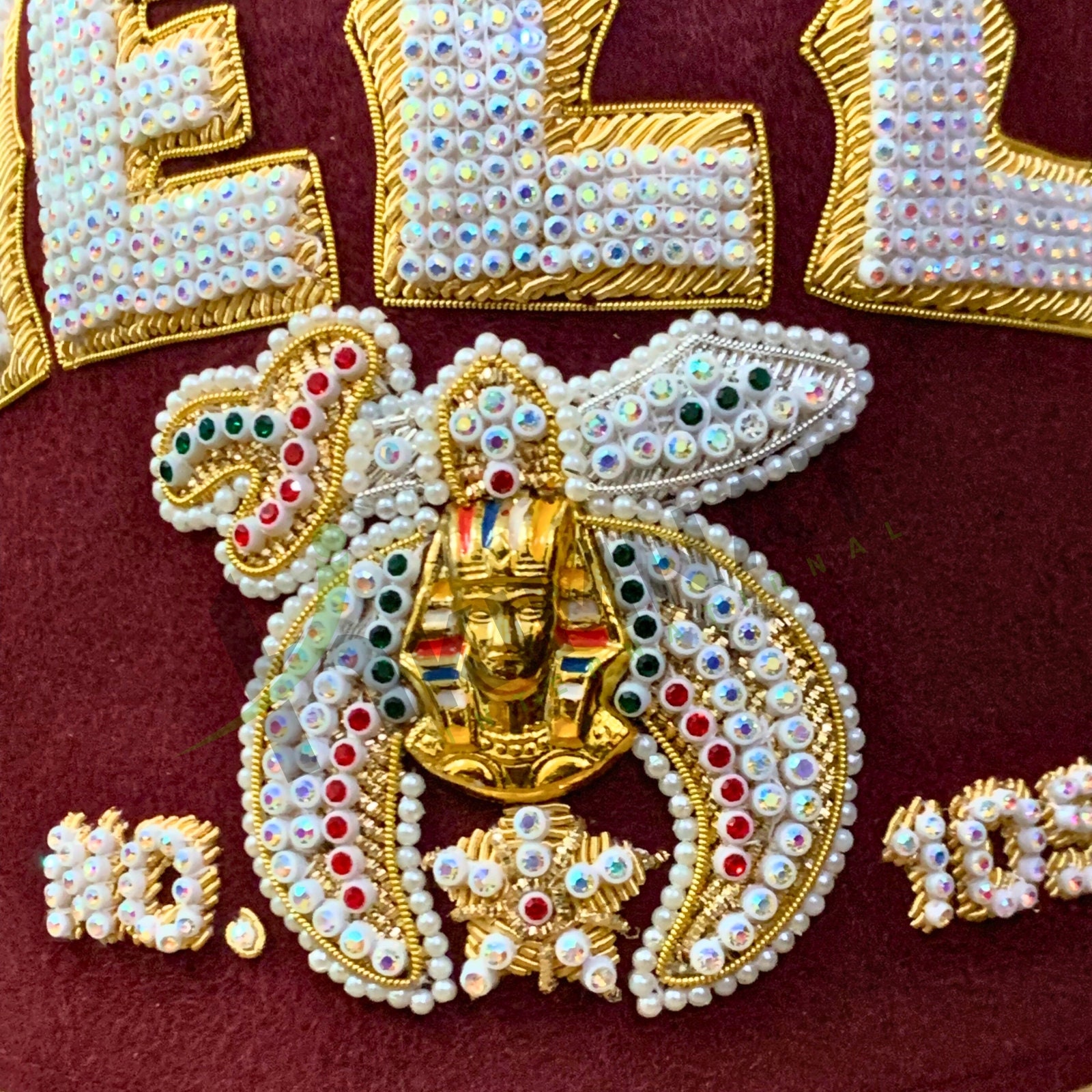 Masonic Shriner's Fez Hat Custom Lodge Name & Number Fez - Etsy