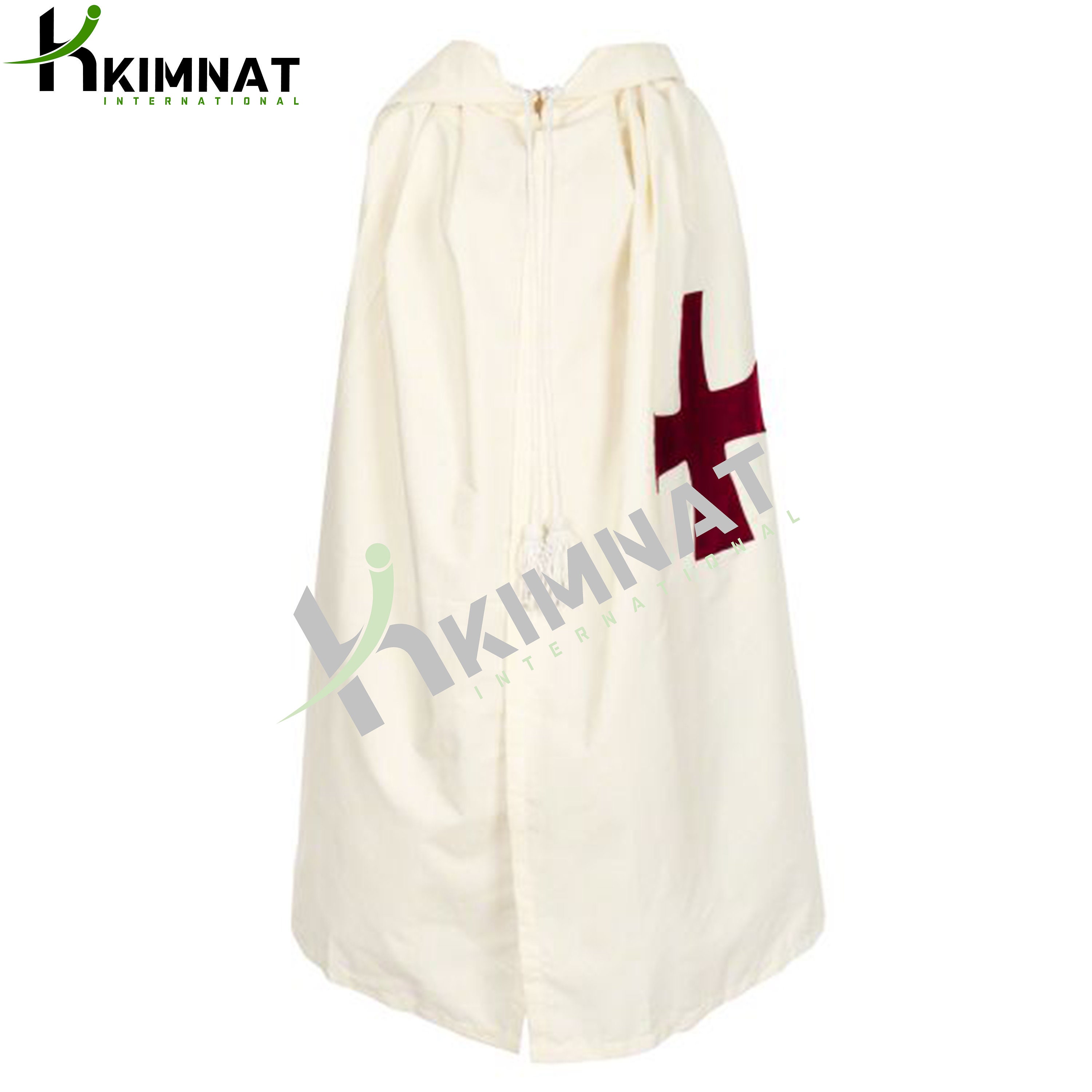 Masonic Knights Templar Preceptors Mantle Cream Color With RED Cross ...
