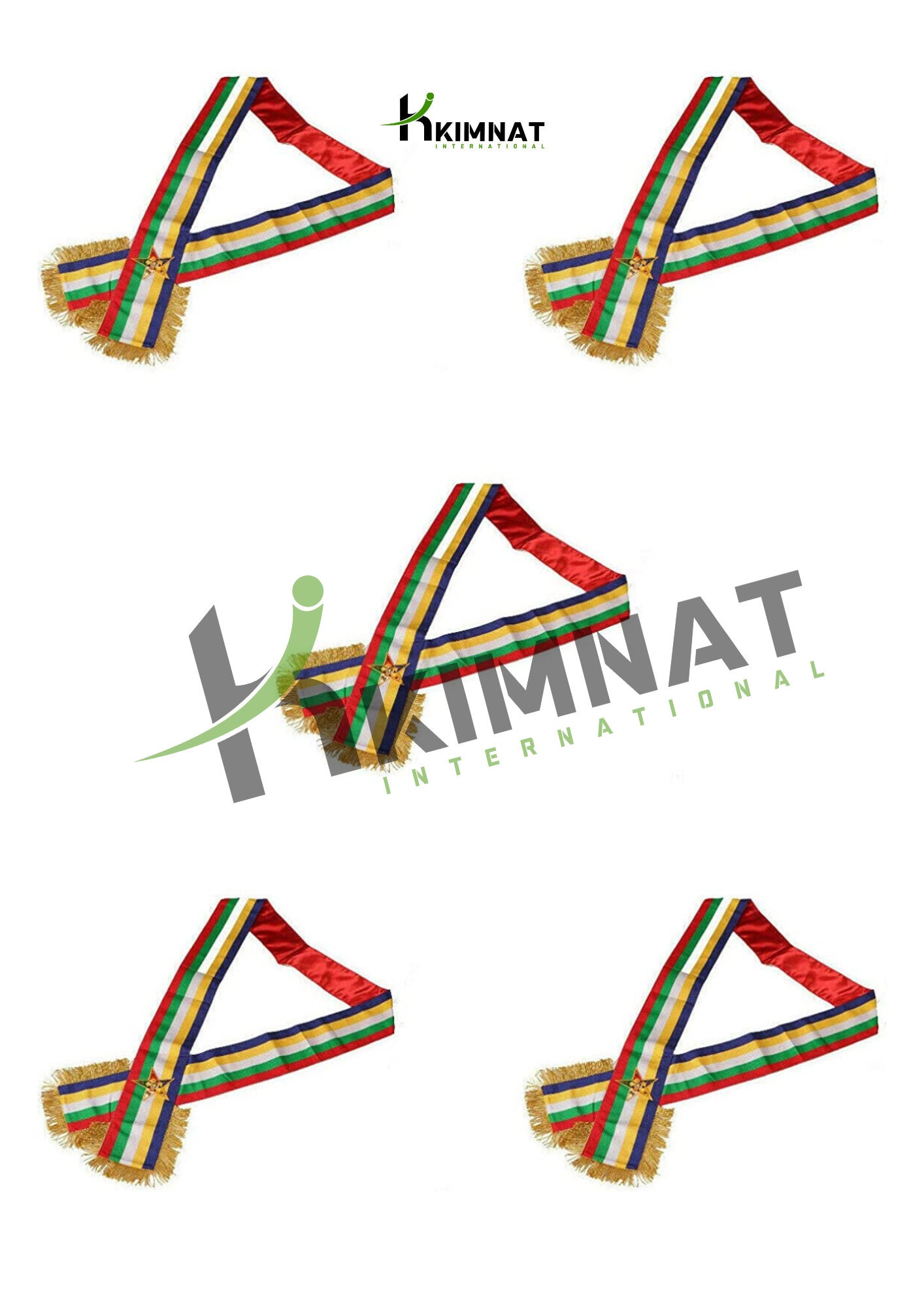 Masonic Order Eastern Star Sash, OES SASHES, Masonic SASHES, 5 Pieces ...