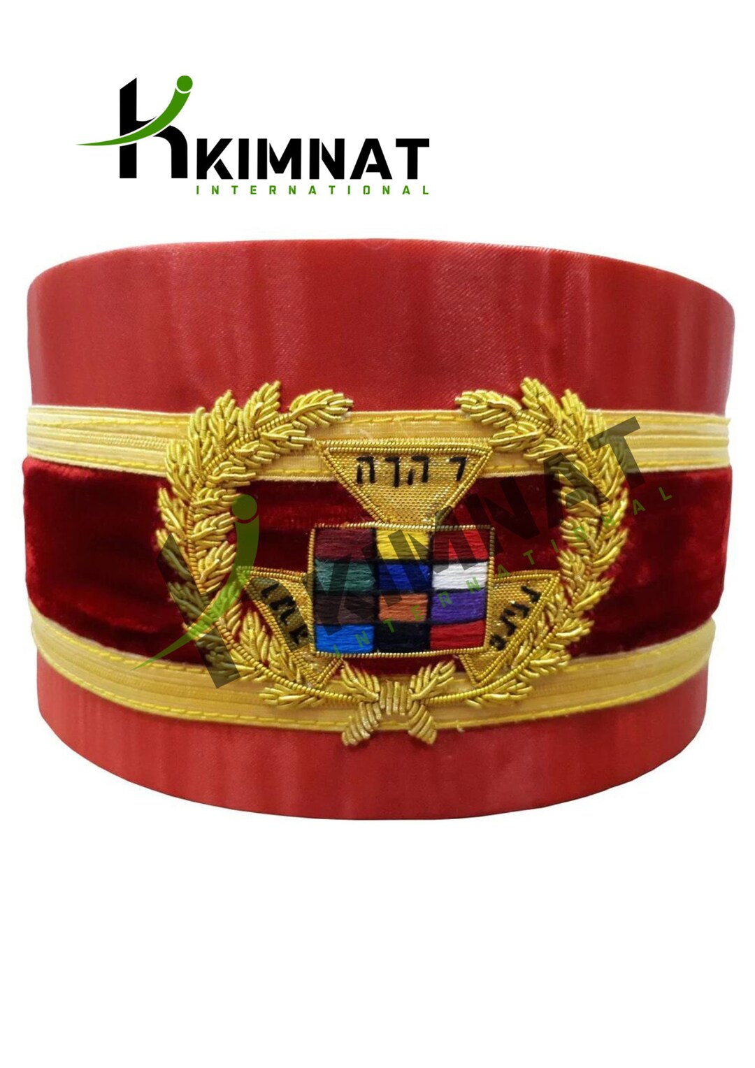 Masonic Royal Arch Past Grand High Priest Bullion Red Crown - Etsy