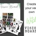 Vision Board Kit Printable, Witch Vision Board for Manifesting, Salem ...
