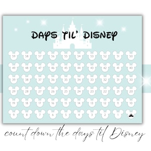 WDW Vacation Countdown, Count Down the Days Until Your Magical Vacation ...