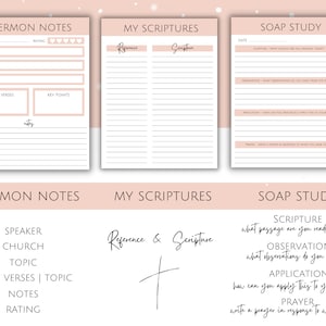 Prayer Journal Printable Bundle With Bible Verse, Gratitude, Prayers ...