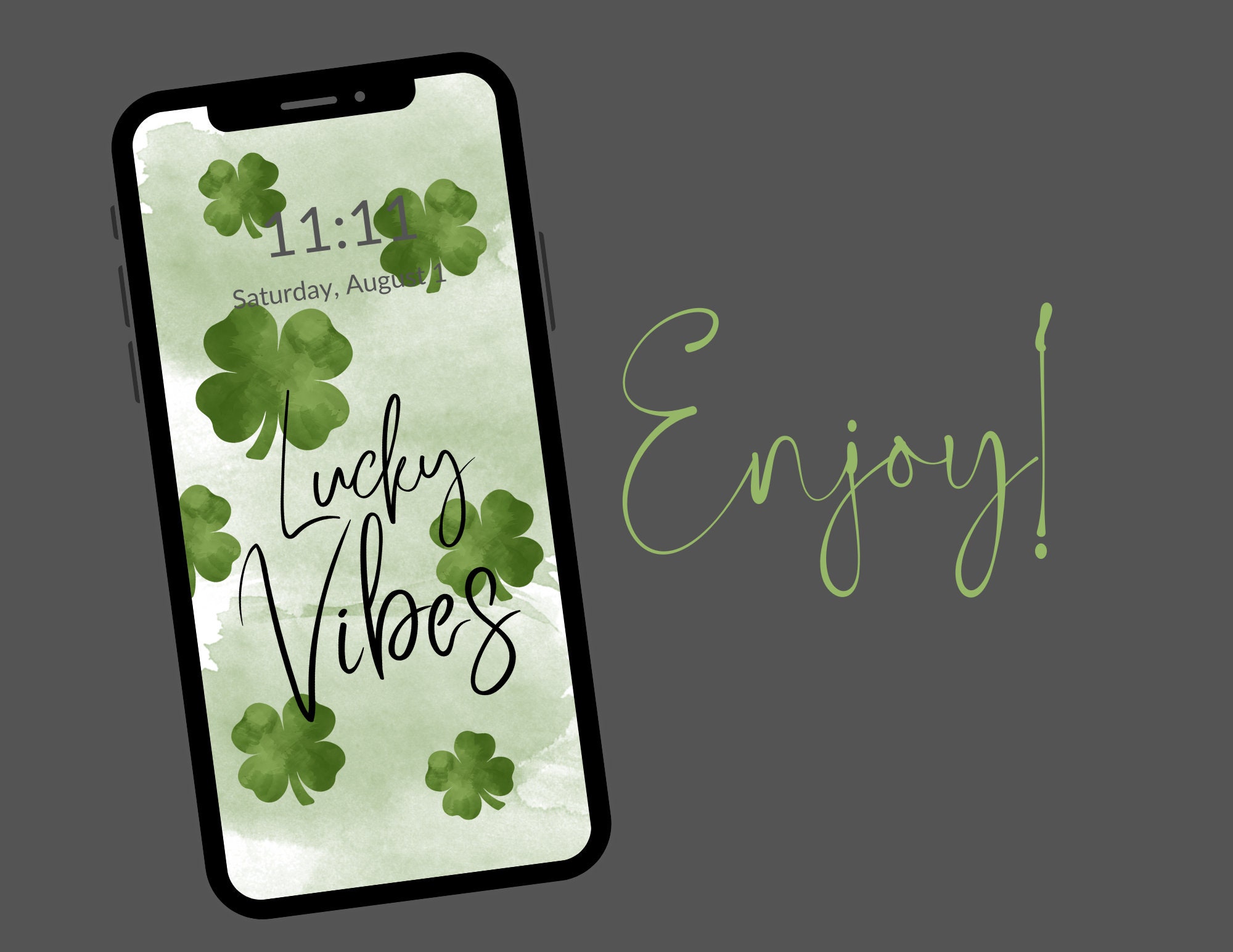 Digital Drawing & Illustration Art & Collectibles Clovers St Patrick's ...