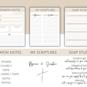 Prayer Journal Printable Bundle With Bible Verse, Gratitude, Prayers ...