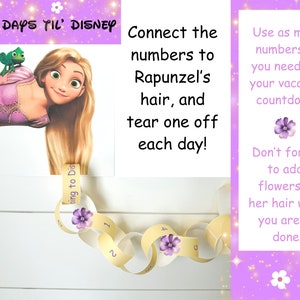 Printable Countdown Paper Chain Kit, Count Down the Days Until Your ...