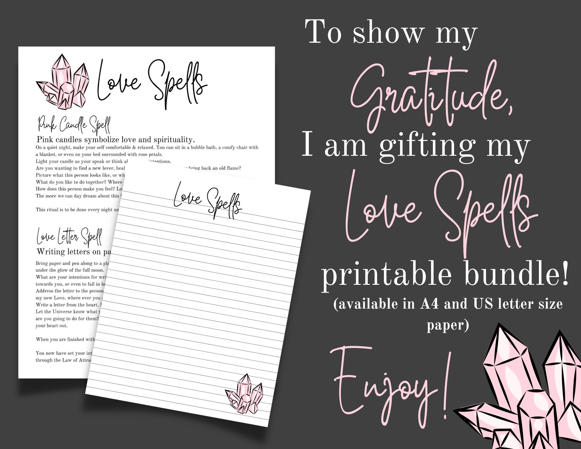 Vision Board Kit Printable Witch Vision Board for - Etsy