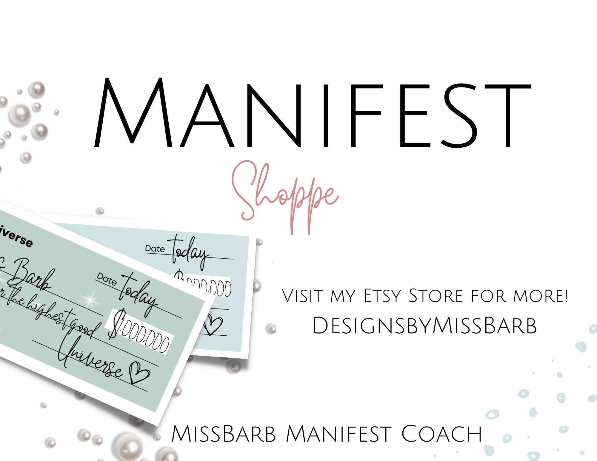 New! Manifest Writing Paper and Journal Inserts Printable, Vision Board ...