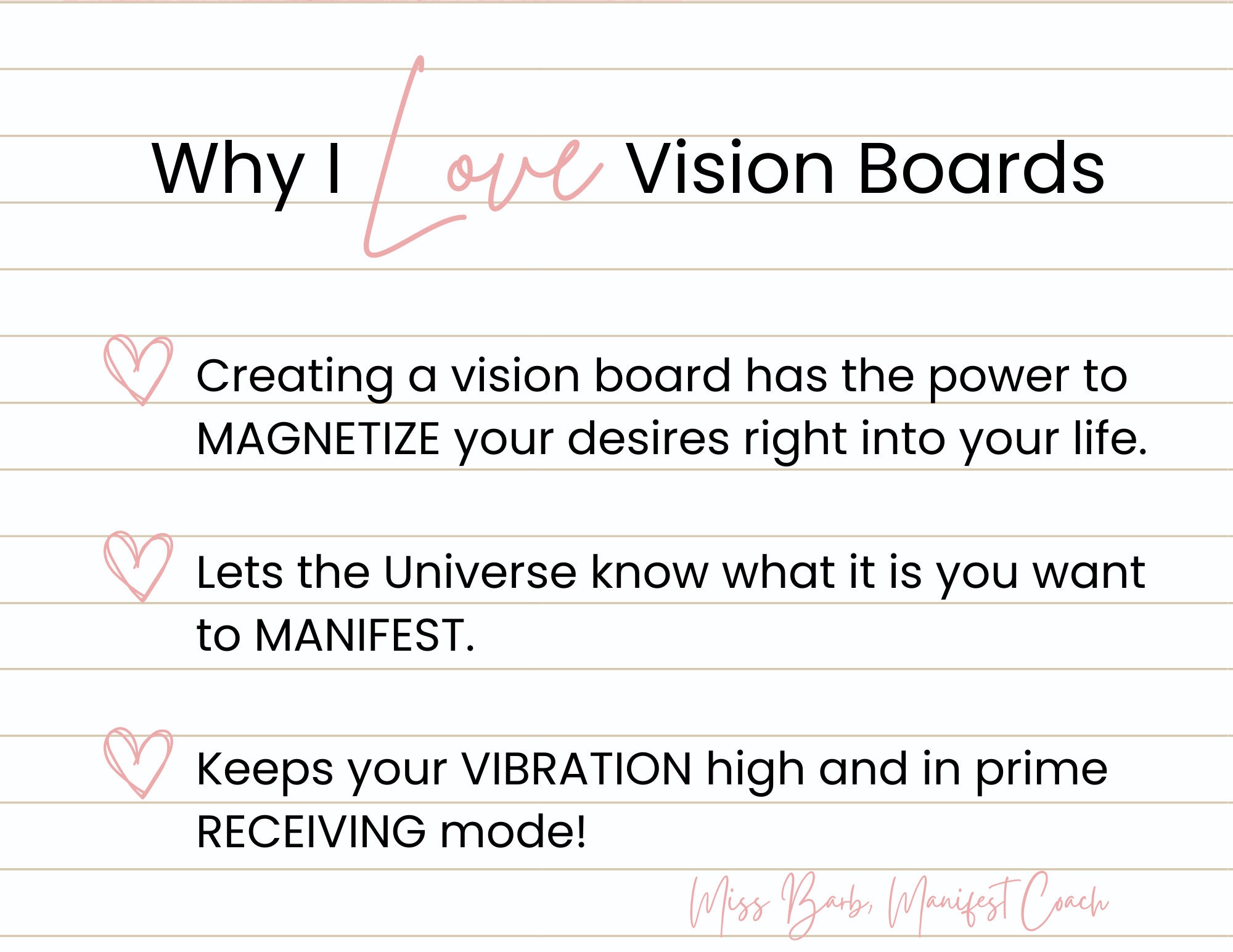Vision Board Printable Worksheet for Manifesting Your Best Year, 2026 ...