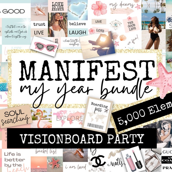 Vision Board Party - Etsy