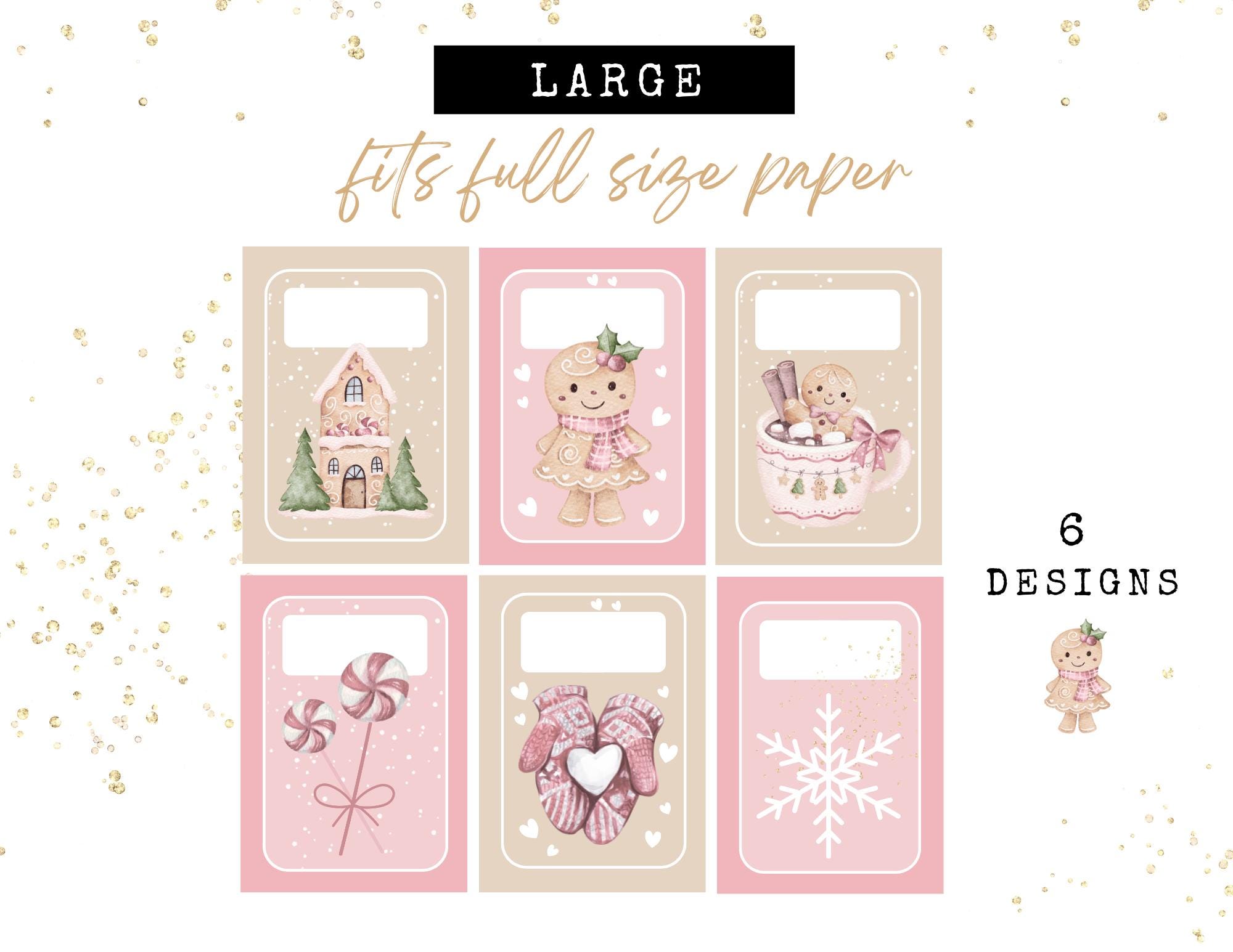 Printable Gift Tags for Christmas and Holiday Gifts, Sticker Labels ...