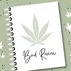Cannabis Review Journal Template, Printable Marijuana Journal to Keep ...