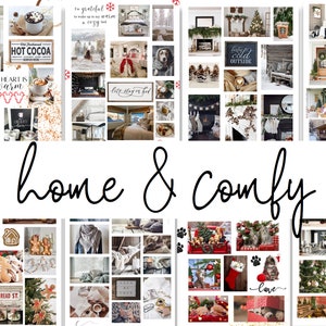 Winter Vision Board Kit, Printable Vision Board for Winter, 100's of ...