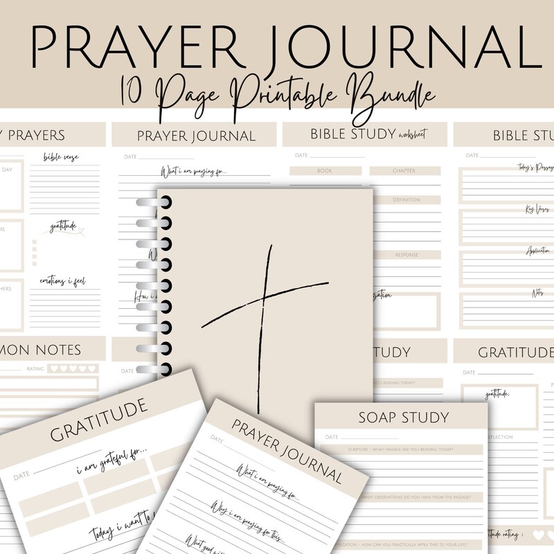 Prayer Journal - Etsy