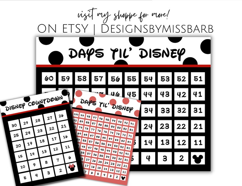 WDW Vacation Day Planner Printable for Planning Your Magical Day ...