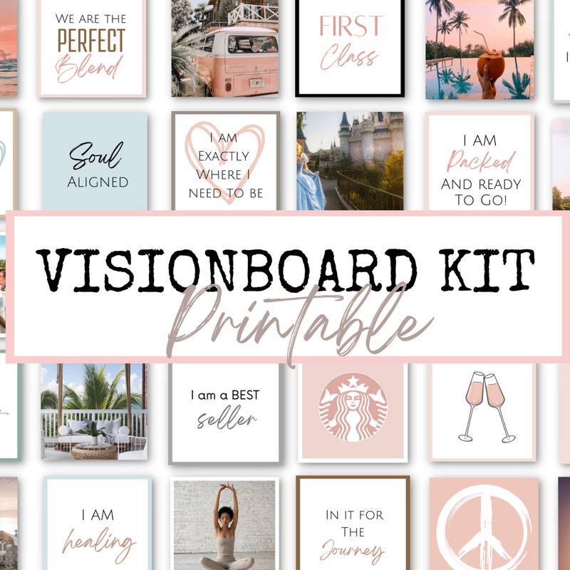 Vision Board Kit - Etsy
