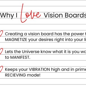 Winter Vision Board Kit, Printable Vision Board for Winter, 100's of ...