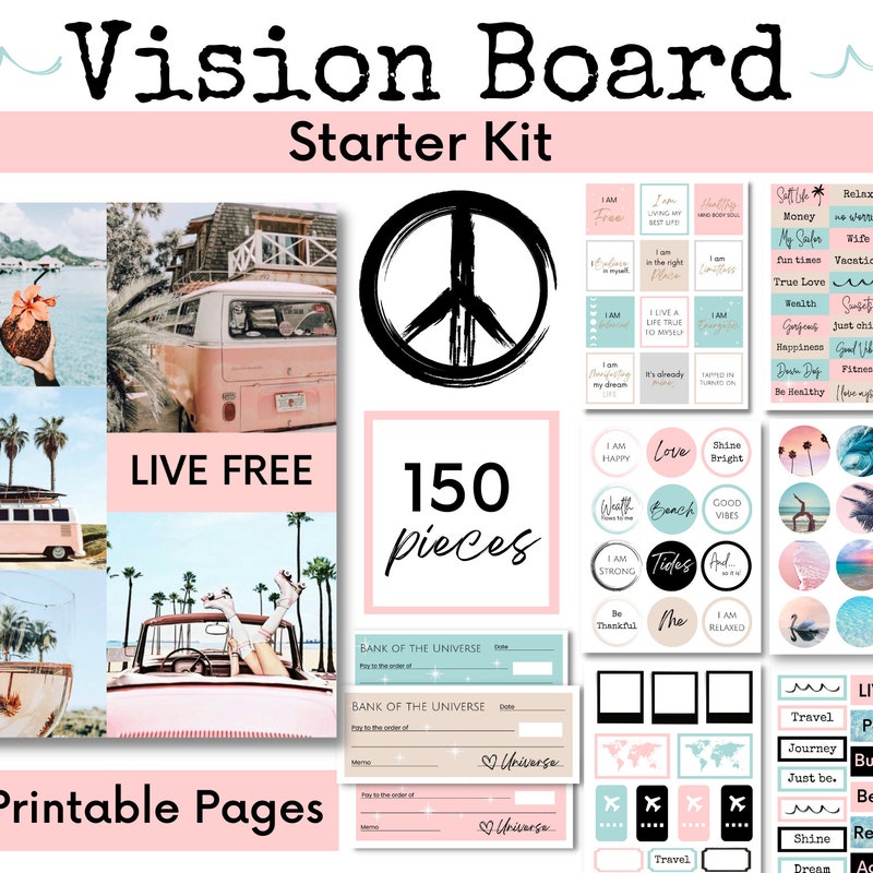 Vision Board Kit - Etsy