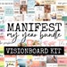 Vision Board Kit Printable Witch Vision Board for - Etsy