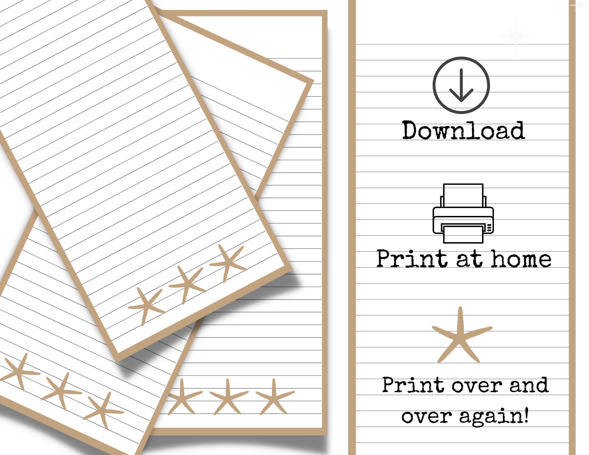 Printable Notepad for Lists To-do and Grocery Shopping - Etsy