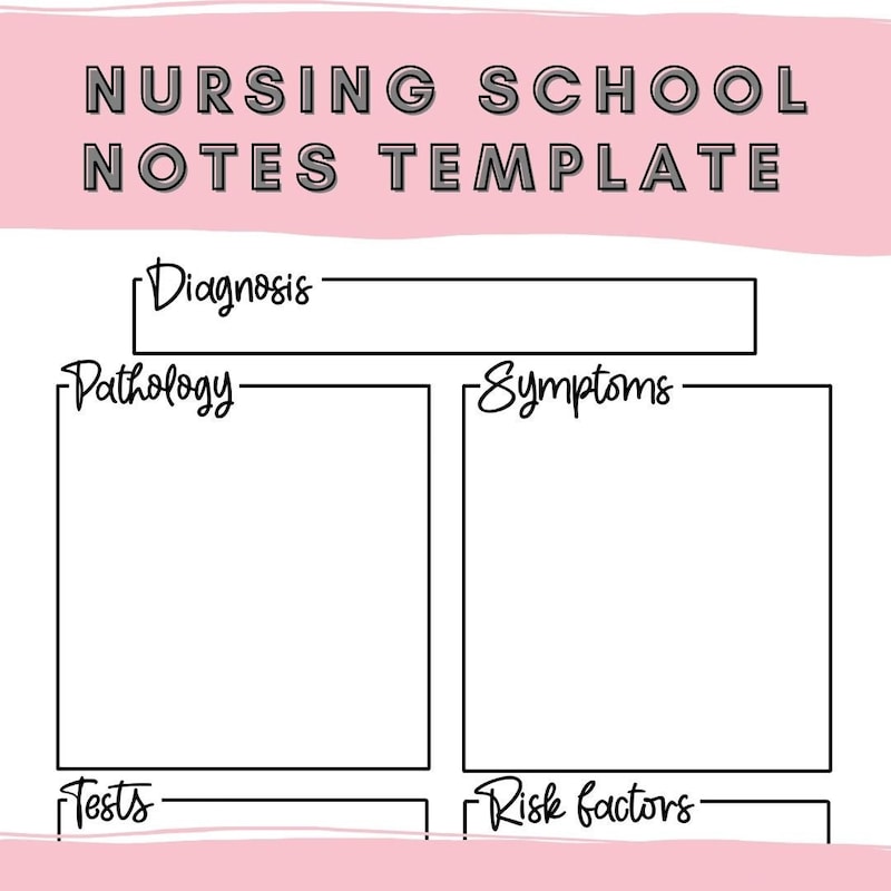 Nursing Notes - Etsy