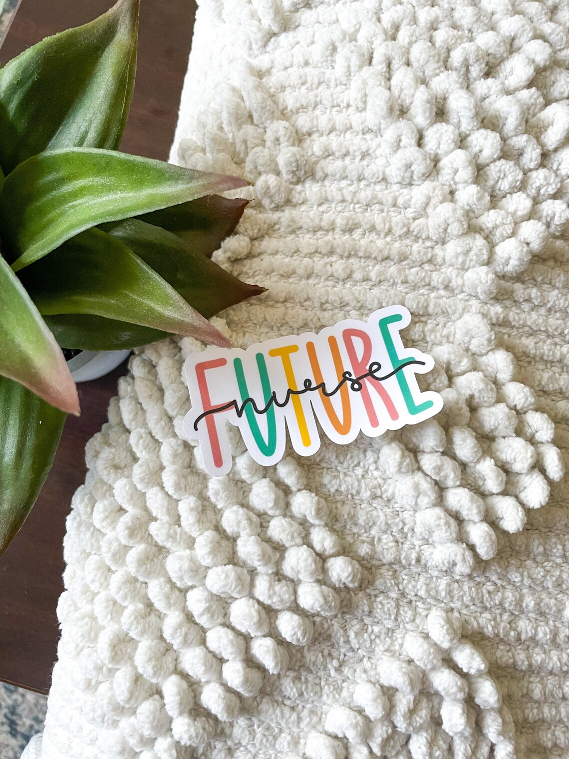 Future Nurse Colorful and Cute Nursing Student Sticker | Etsy