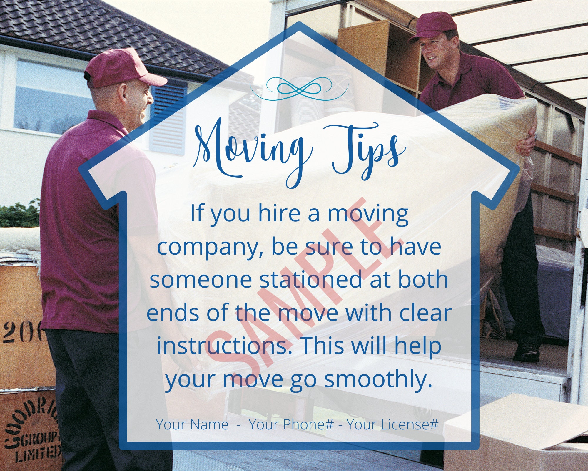 150 Moving Tips Customizable Social Media Canva Post Templates and ...