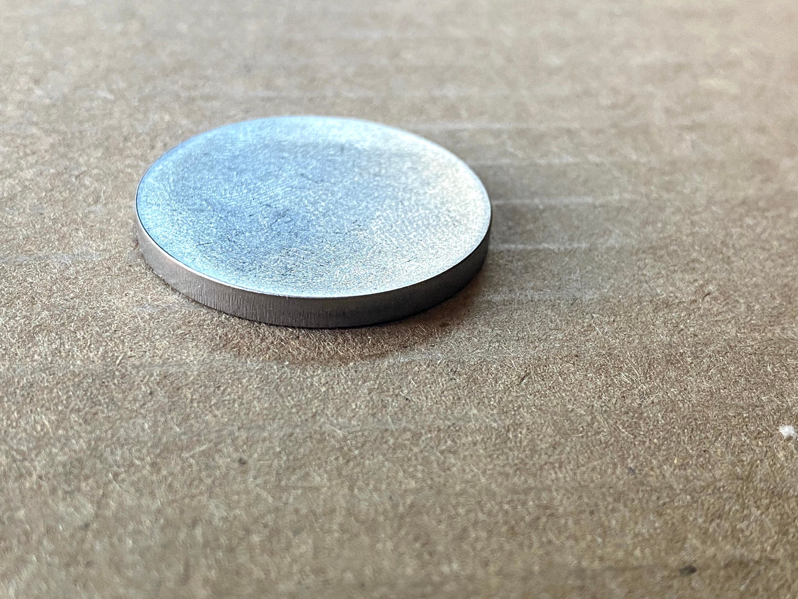 1/8" Thick Mild Steel Blank, Disc, Raw Steel, Raw Finish, Pick a ...