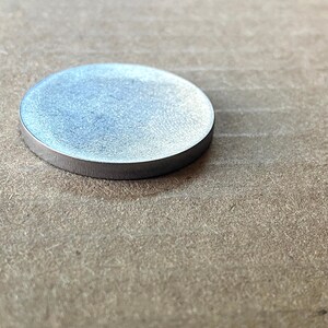 1/8" Thick Mild Steel Blank, Disc, Raw Steel, Raw Finish, Pick a ...