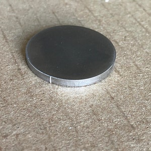 1/8" Thick Mild Steel Blank, Disc, Raw Steel, Raw Finish, Pick a ...