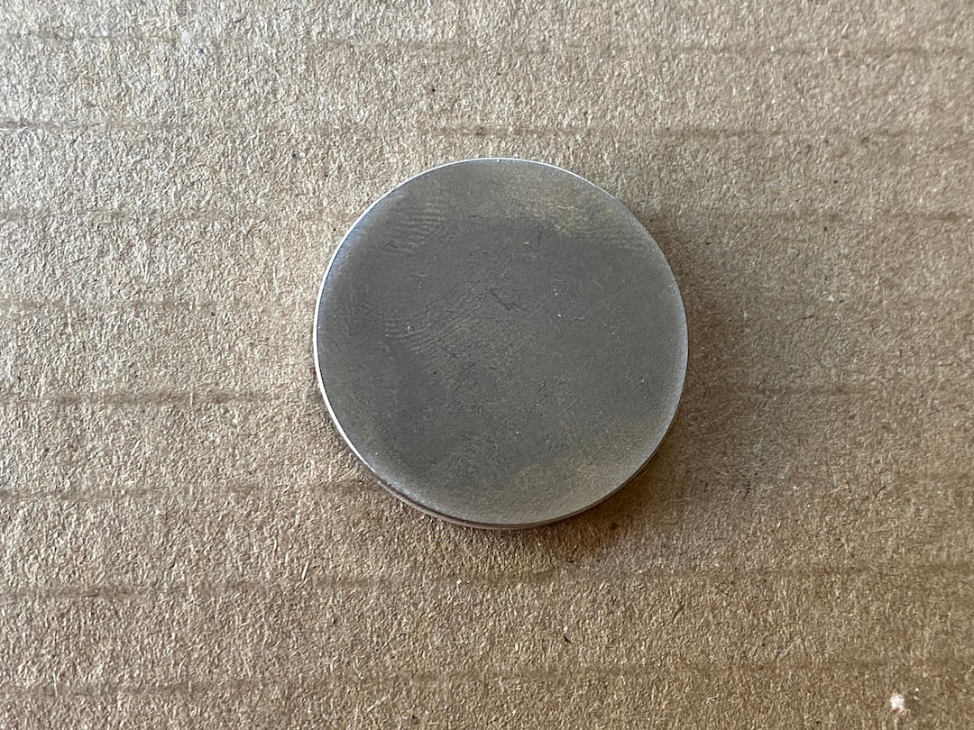 1/8" Thick Mild Steel Blank, Disc, Raw Steel, Raw Finish, Pick a ...