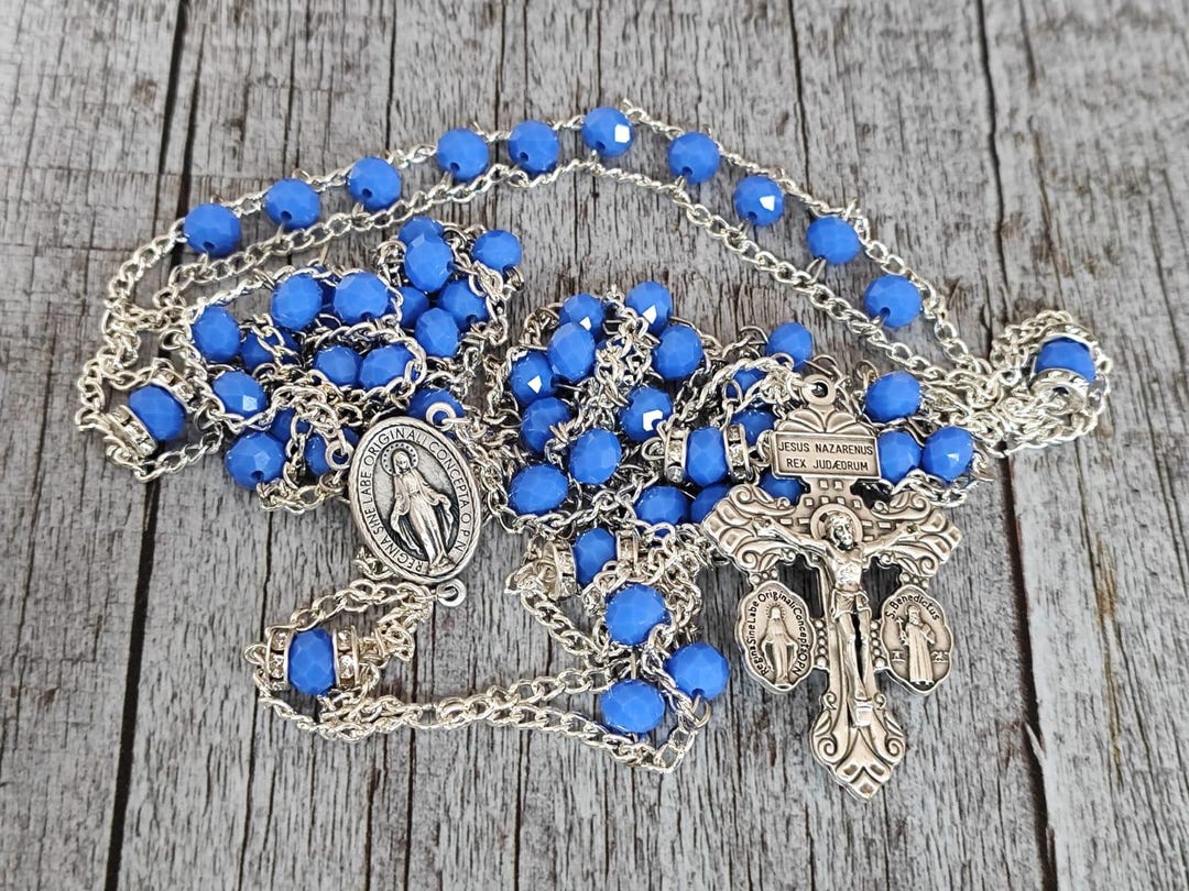 Ladder Rosary Ladder to Heaven ROSARY Pardon Cross , Miraculous Medals ...