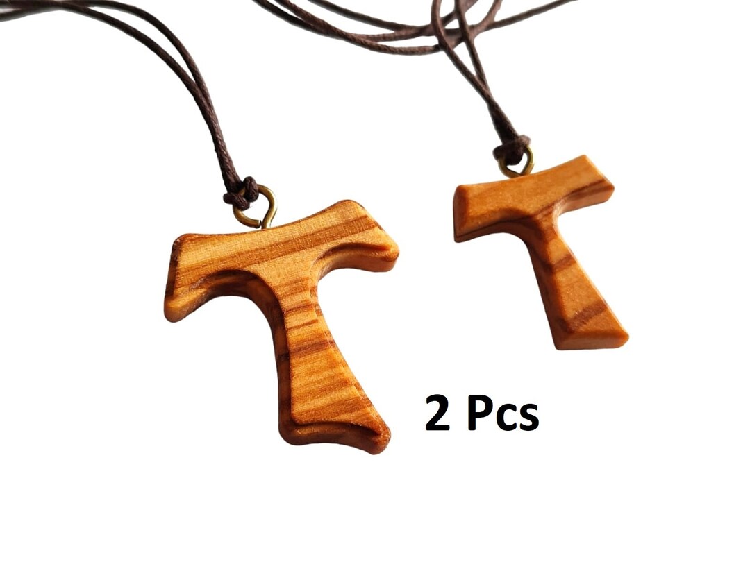 Tau Cross Necklace for a Man and a Woman Love - Etsy