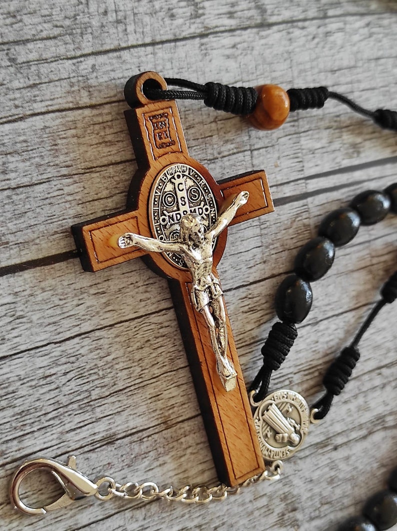 Franciscan Rosary Crown Wooden Rosary With St. Francis BELT - Etsy