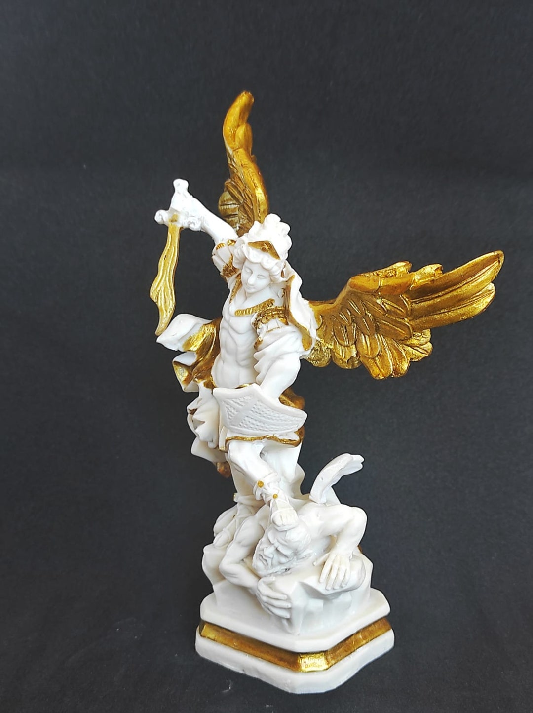 Saint St Michael Archangel Statue Sculpture - Etsy