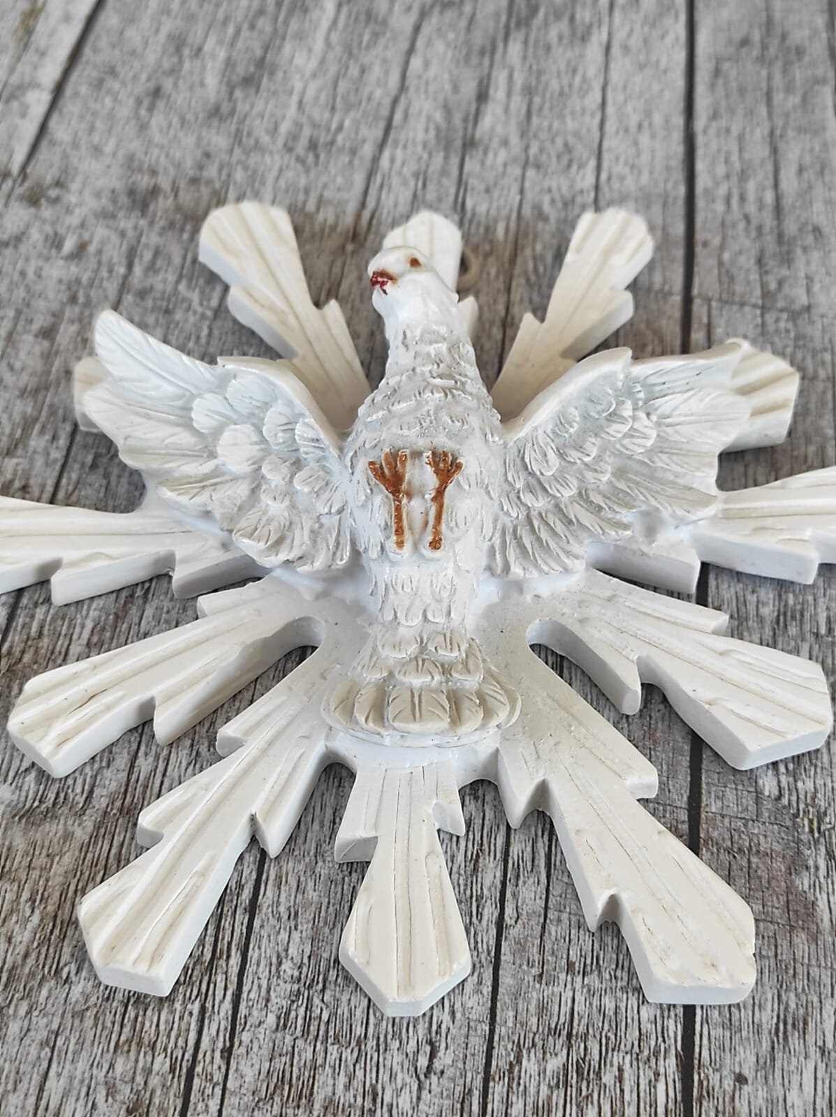 Holy Spirit of God Wall Trinity Dove Statue Cross Confirmation - Etsy