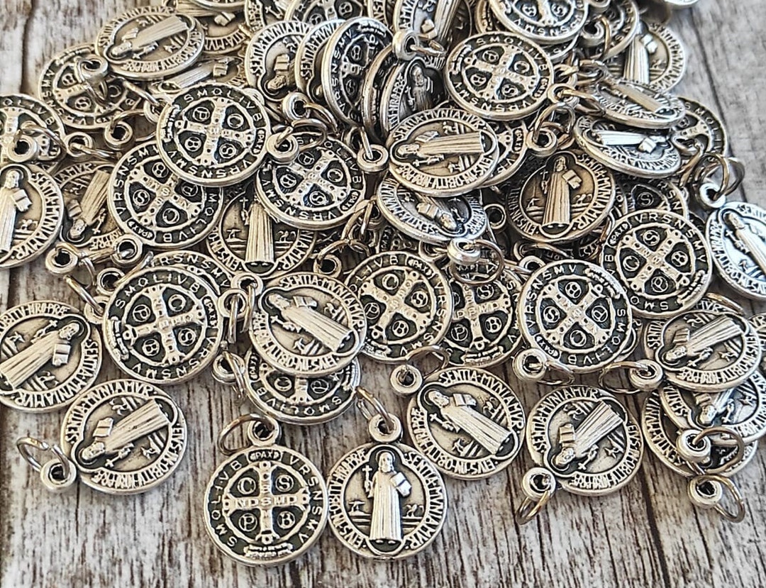 Saint St Benedict Medals Box 20, 50 , 100 , 200 Pcs Holy Medals - Etsy