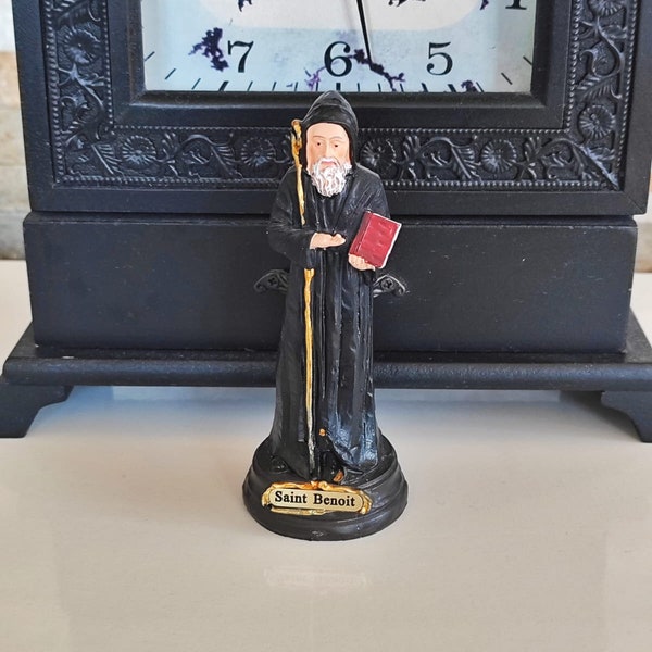 St Benedict Statue - Etsy