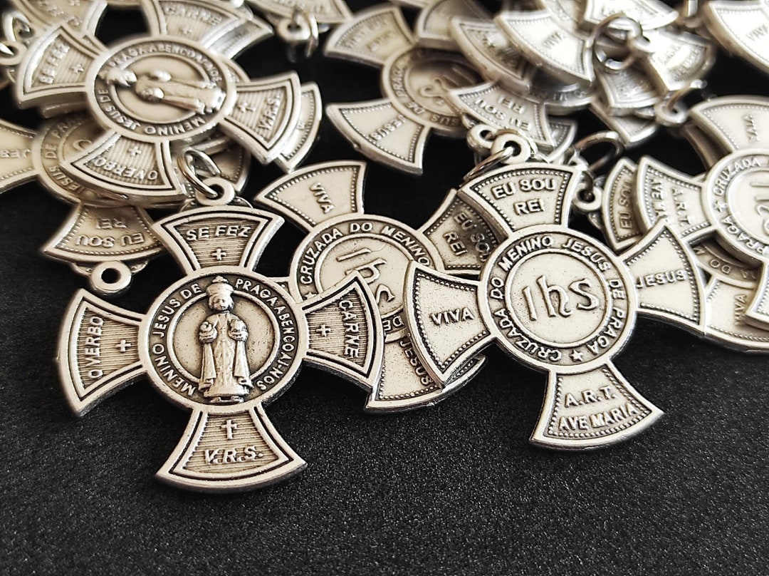 Infant Jesus of Prague IHS Holy Medal - Lot Box - Etsy