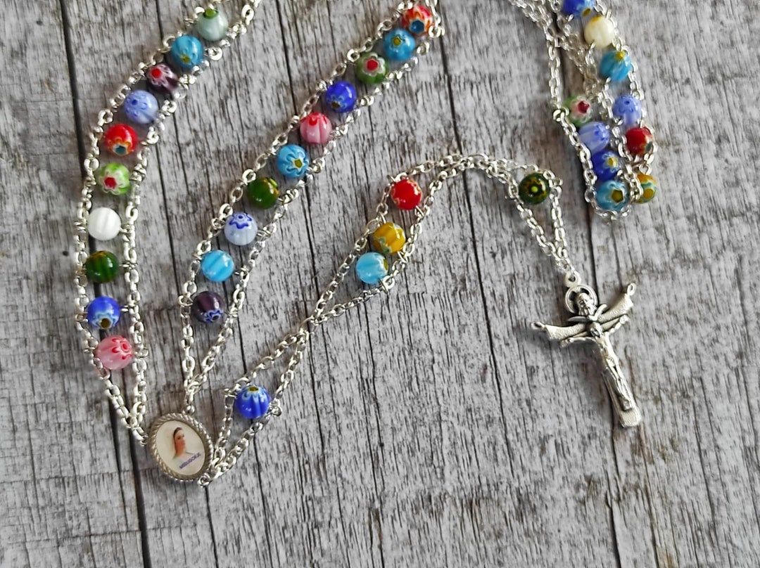 Ladder Rosary Murano Ladder to Heaven ROSARY Gift - Etsy