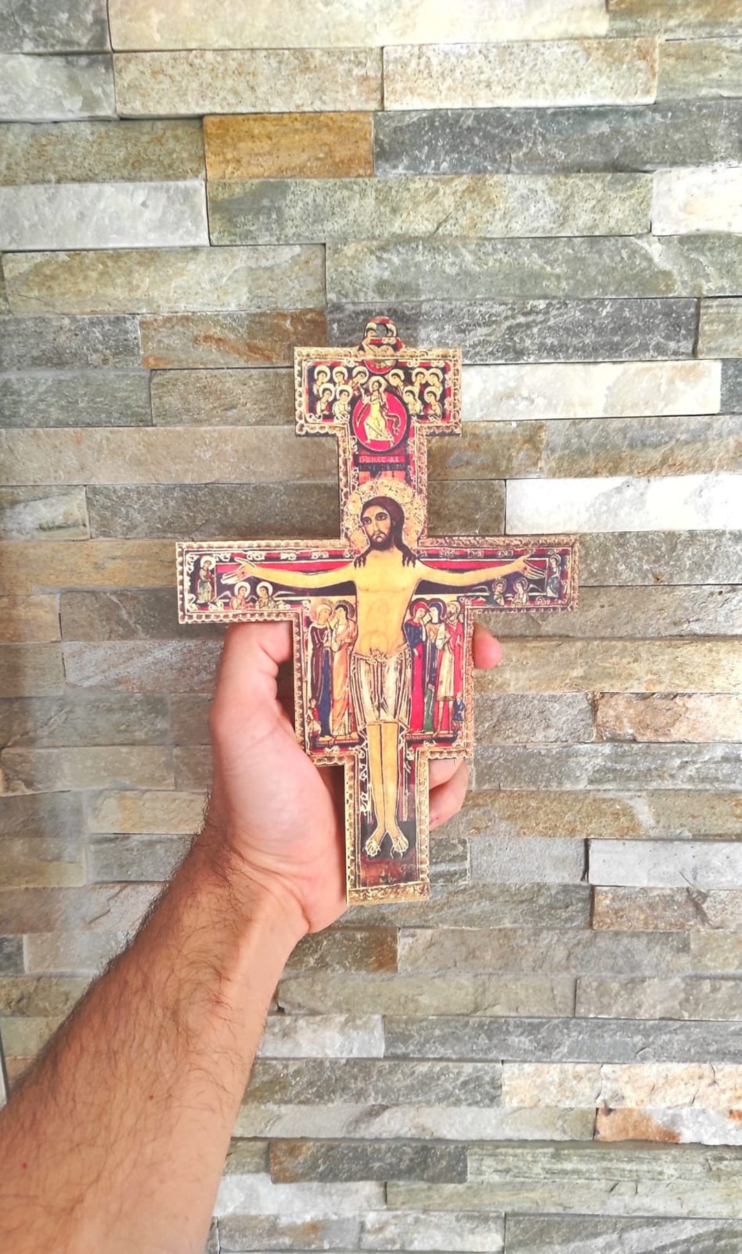 San Damiano Wall Cross St Francis of Assisi Saint Damian Cross - Etsy