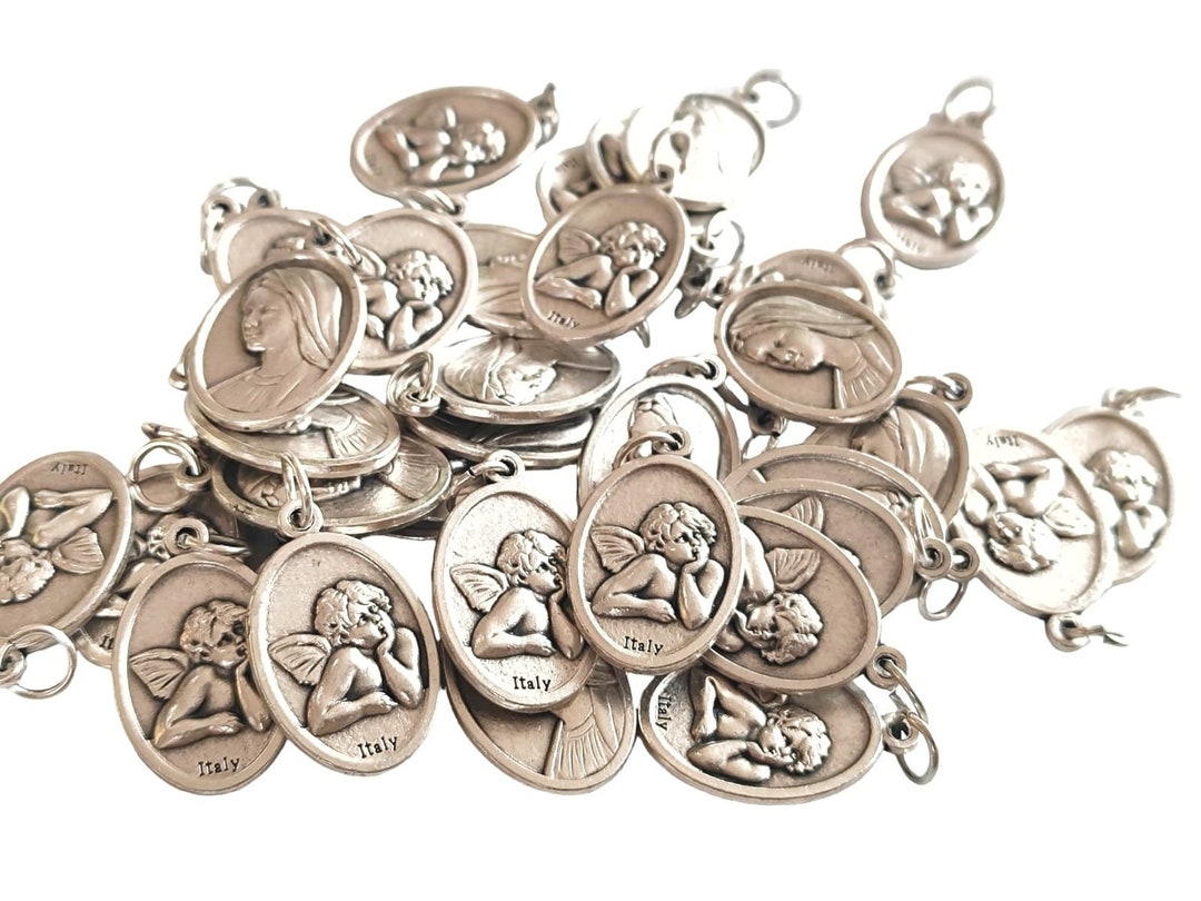 St Raphael Angel Medals Medal Guardian Angel Catholic Gifts - Etsy