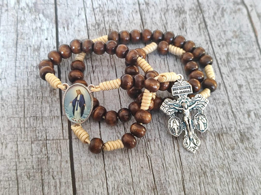 Pardon Cross Rosary Miraculous Medal Rosary - Pardon Cross St Benedict ...