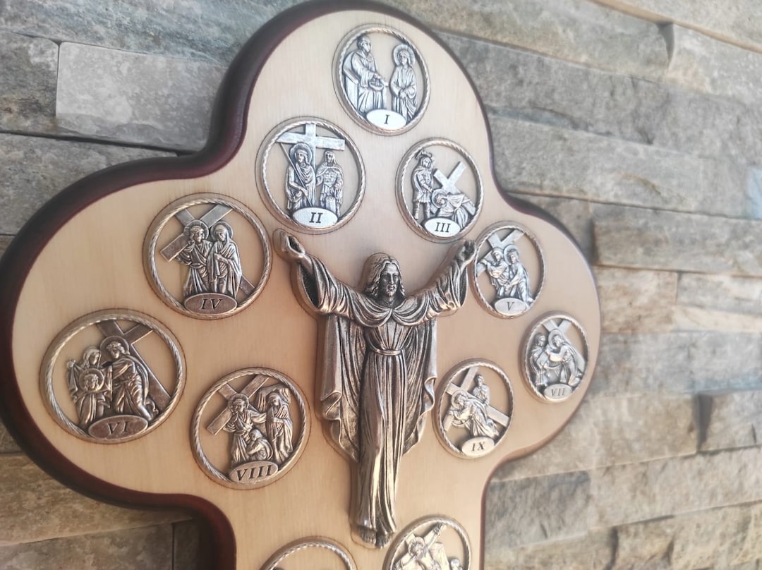 Stations of Cross Statue Stations of Cross Cross Stand Catholic Cross ...