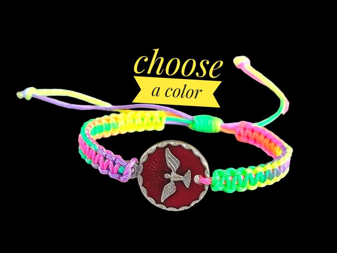 Holy Spirit Bracelet Dove Bracelet Gift Women Medals - Etsy