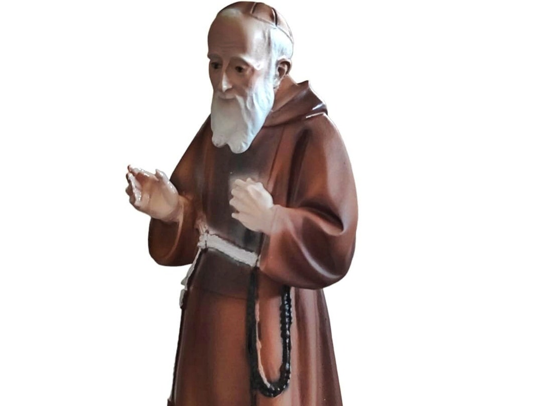 St. Leopold Mandic Statue Figure, Leopoldo Sculptures From Medjugorje 7 ...