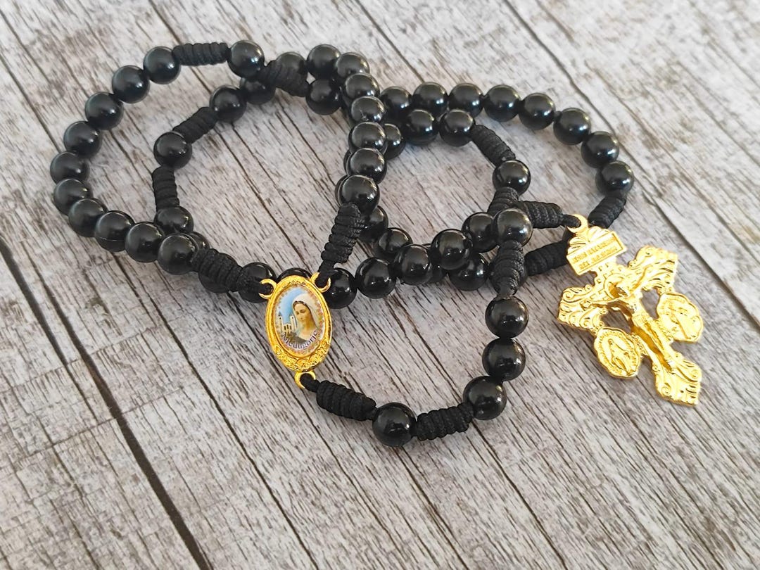 Pardon Cross Rosary Miraculous Medal Rosary Virgin Mary Medjugorje ...