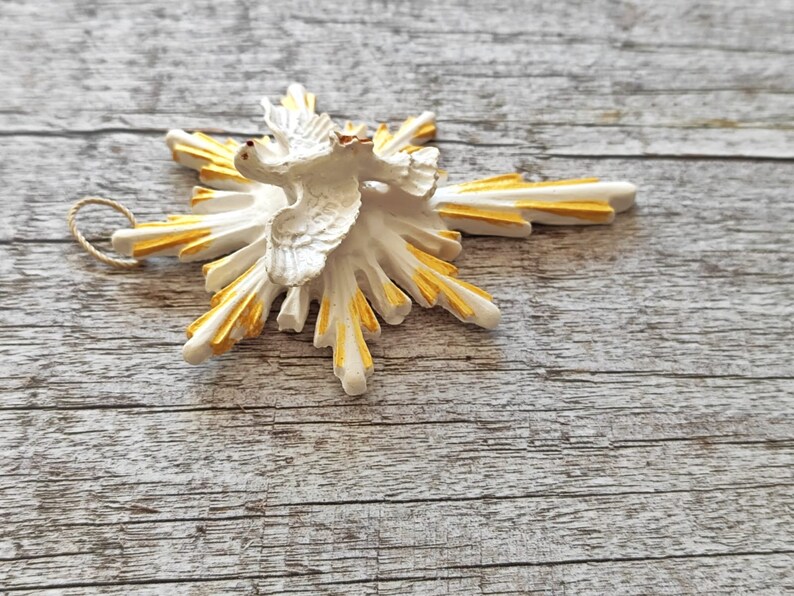 Holy Spirit of God Wall Trinity Dove Statue Cross Confirmation Keepsake ...