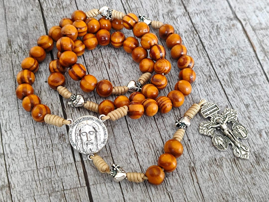 Sacred Heart of Jesus Immaculate Holy Face of Christ Rosary Pardon ...