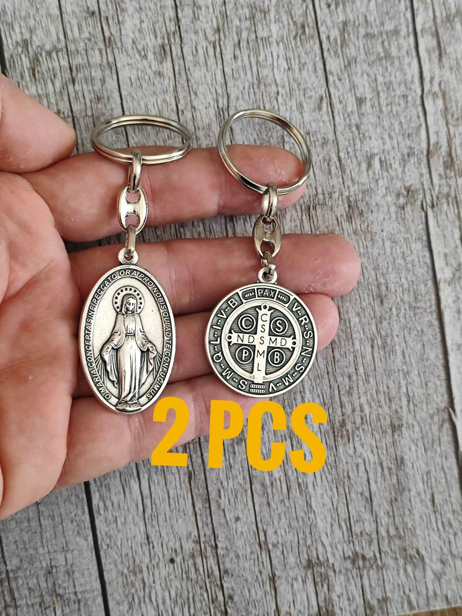 Miraculous Keychain Saint Benedict San Benito Key Chain Pendant for ...
